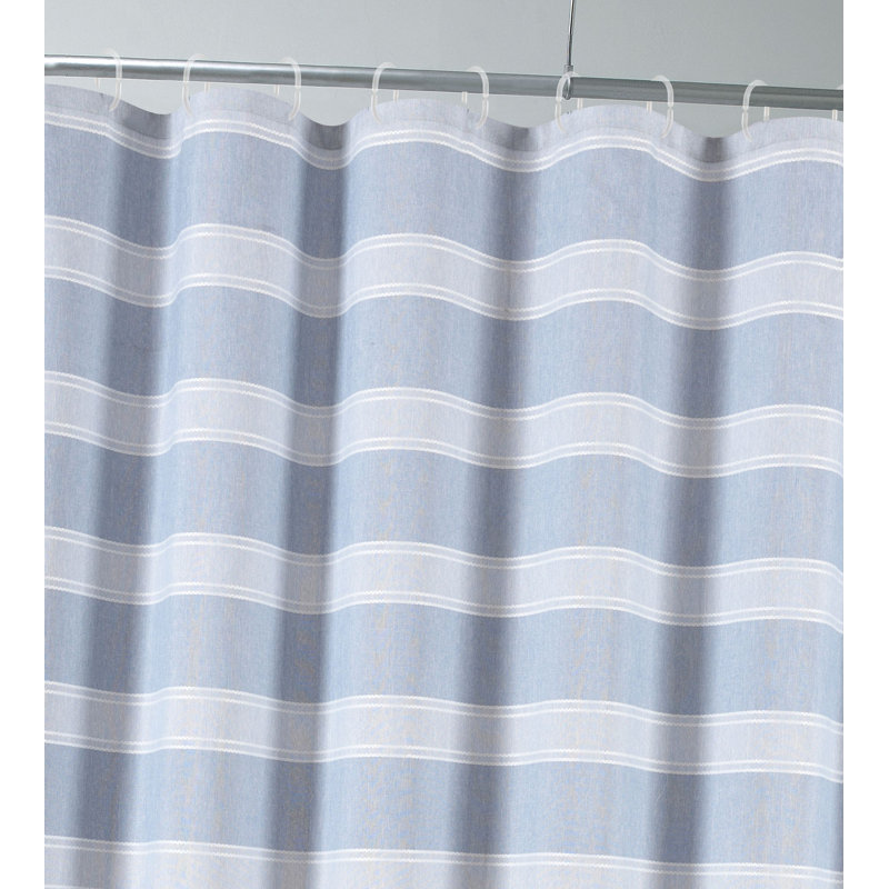 Rosecliff Heights Striped Single Shower Curtain Wayfair